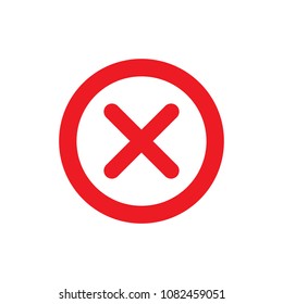 Access Denied Logo Flat Icon Stock Vector (Royalty Free) 1082459051