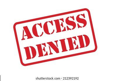 11,039 Entry denied Images, Stock Photos & Vectors | Shutterstock