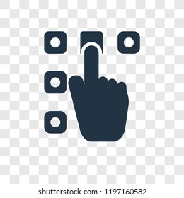 Access Vector Icon Isolated On Transparent Stock Vector (Royalty Free ...