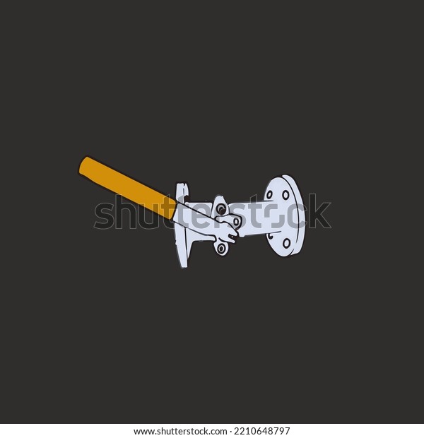 Accessories Ball Valve Vektor Illustrator Stock Vector (Royalty Free ...