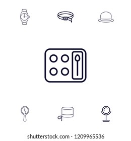 Accessory Icon Collection 7 Accessory Outline Stock Vector (Royalty ...