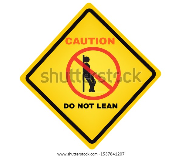 Accident Prevention Signs Caution Do Not Stock Vector (Royalty Free ...