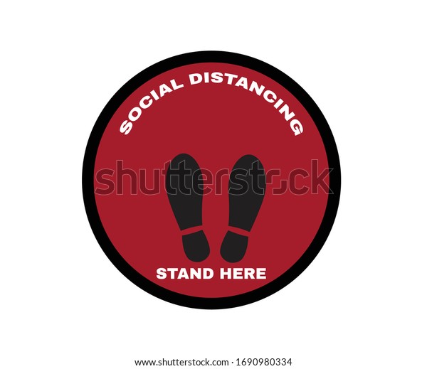 Accident Prevention Signs Caution Message Social Stock Vector (Royalty ...