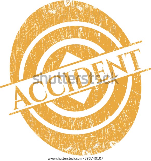 Accident Rubber Stamp Grunge Texture Stock Vector (Royalty Free ...