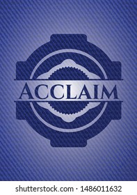 Acclaim Denim Texture Vector Illustration Detailed Stock Vector ...