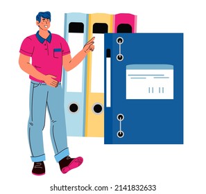 2,242 Accountant folders Stock Illustrations, Images & Vectors ...