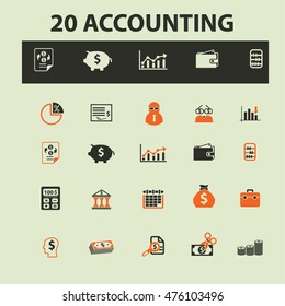 Accounting Icons Stock Vector (Royalty Free) 476103496 | Shutterstock