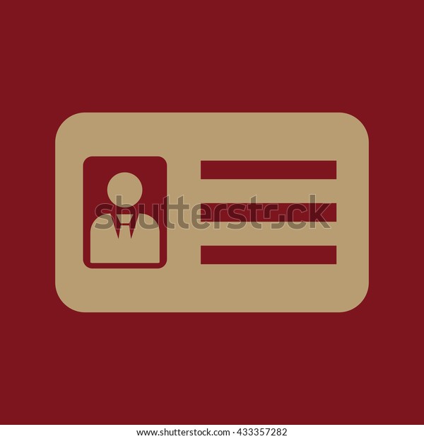 Accreditation Icon Admission Badge Identification Pass: vector de stock ...