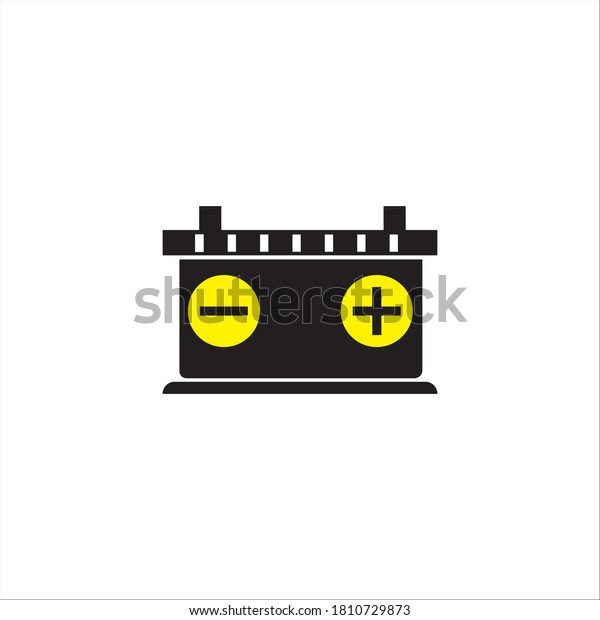 Accu Icon Logo Vector Design Illustration Stock Vector (Royalty Free ...