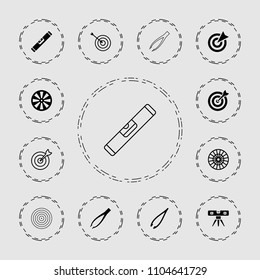 Accuracy Icon Collection 13 Accuracy Filled Stock Vector (Royalty Free ...