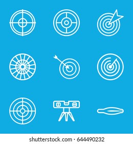 Accuracy Icon Collection 9 Accuracy Filled Stock Vector (Royalty Free ...