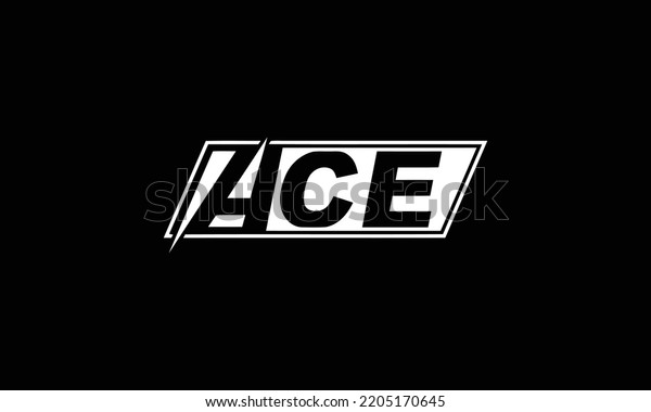 Ace Letter Logo Ace Logo Letter Stock Vector (Royalty Free) 2205170645 ...
