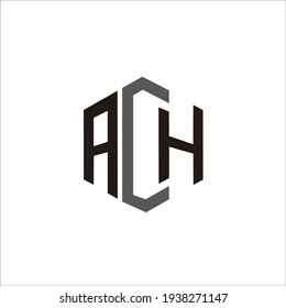 Ach Letters Logo Design Your Company 库存矢量图（免版税）1938271147 | Shutterstock