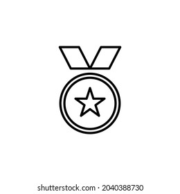 Achieve Vector Icon Achievement Symbol Medal Stock Vector (Royalty Free ...