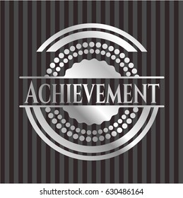 Achievement Silver Badge Stock Vector (Royalty Free) 630486164 ...
