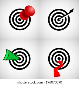 Achieving Goal Logo Design Template Vector Stock Vector (Royalty Free ...