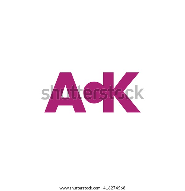 Ack Logo Vector Graphic Branding Letter Stock Vector (Royalty Free ...