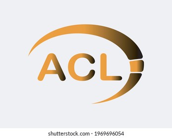 Acl Letters Logo Design Vector Eps Stock Vector (Royalty Free ...