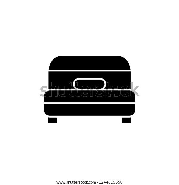 Acomodation Icon Vector Signage Symbol Template Stock Vector (Royalty ...