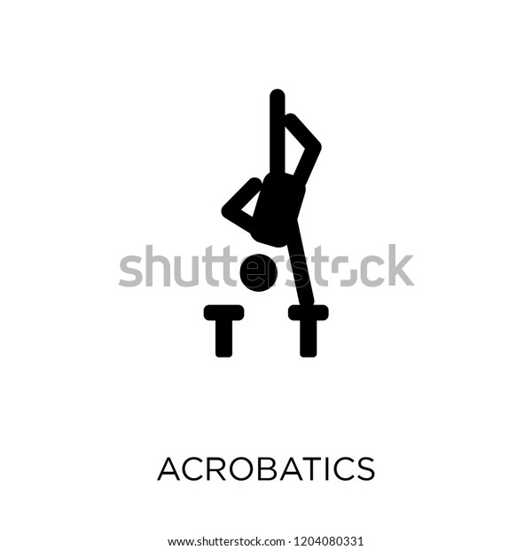 Acrobatics Icon Acrobatics Symbol Design Circus Stock Vector (Royalty ...