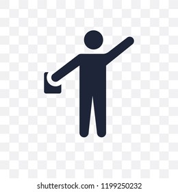 Acting Transparent Icon Acting Symbol Design Stock Vector (Royalty Free ...