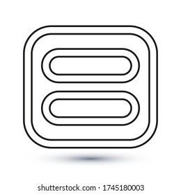 Activation Icon Outline Vector Sign Linear Stock Vector (Royalty Free ...