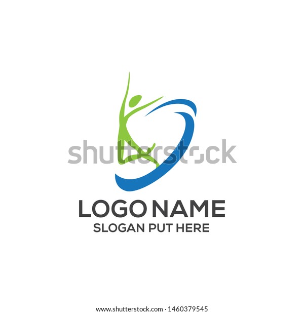 Active care logo design template
