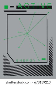 Active Energy Green Vectors Stock Vector (Royalty Free) 678139213 ...