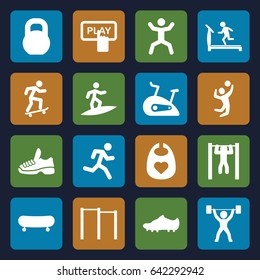 Active Icons Set Set 16 Active Stock Vector (Royalty Free) 642292942 ...