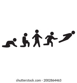 Activity Men Icon Vector Various Style Stock Vector (Royalty Free ...