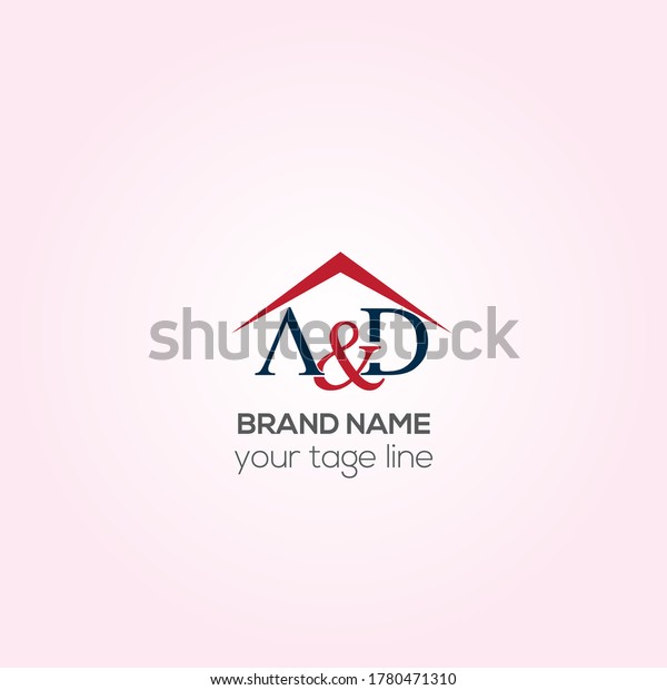 Ad Real Estate Logo Vector Logo Stock Vector (Royalty Free) 1780471310 ...