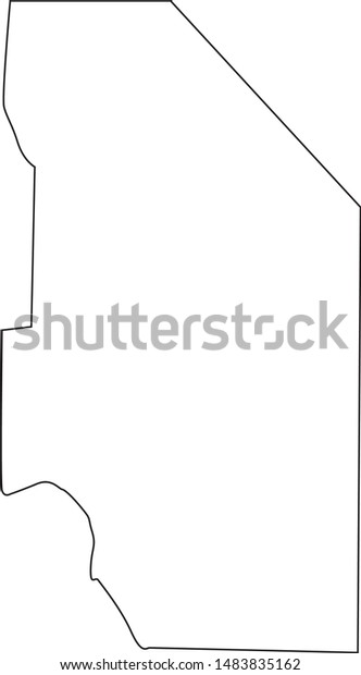 Ada County Map State Idaho Stock Vector (Royalty Free) 1483835162 ...