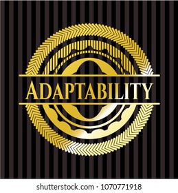 Adaptability Gold Emblem Badge Stock Vector (Royalty Free) 1070771918 ...