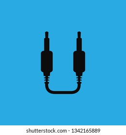 Adapter Usb Aux Icon Vector Stock Vector (Royalty Free) 1342165889 ...