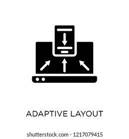 Adaptive Layout Icon Adaptive Layout Symbol Stock Vector (Royalty Free ...