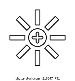 Add Addition Extra Outline Icon Line Stock Vector (Royalty Free ...