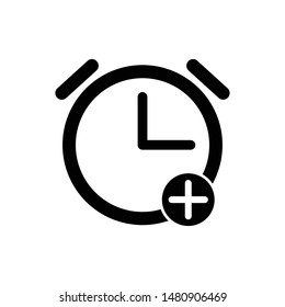 Add Alarm Icon Vector Design Symbol Stock Vector (Royalty Free ...