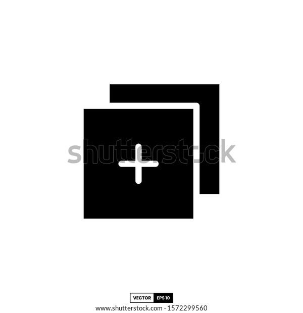 Add Button Icon Design Inspiration Vector Stock Vector (Royalty Free ...