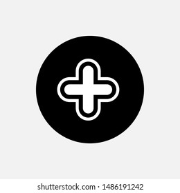 Add Icon Plus Positive Increase Logo Stock Vector (Royalty Free ...