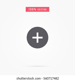 Add Icon Plus Sign: เวกเตอร์สต็อก (ปลอดค่าลิขสิทธิ์) 560717482 ...