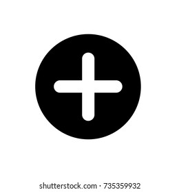Add Iconvector Illustration Flat Design Style Stock Vector (Royalty ...