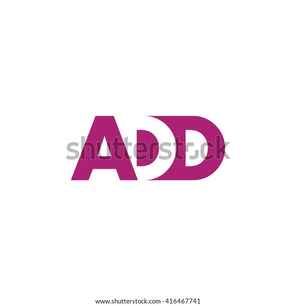 Add Logo Vector Graphic Branding Letter Stock Vector (Royalty Free ...