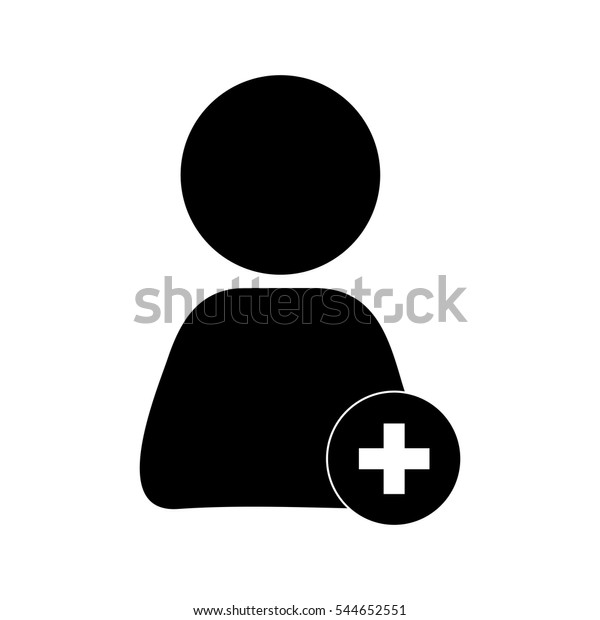 Add People Symbol Icon Vector Illustration Stock Vector (Royalty Free ...