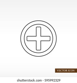 Add Sign Stock Vector (Royalty Free) 595992329 | Shutterstock