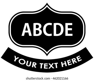 Add Your Name Logo Design Vector Stock Vector (Royalty Free) 462021166 ...