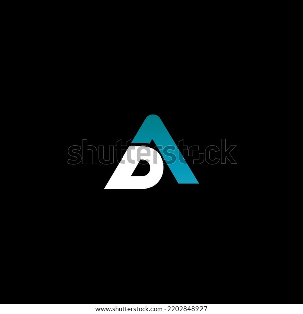 Adda Letter Logo Icon Design Template Stock Vector (Royalty Free ...