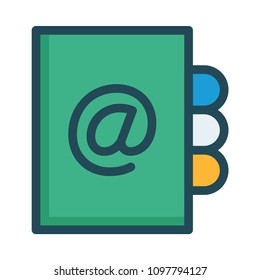Address Directory Book Stock Vector (Royalty Free) 1097794127 ...