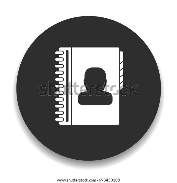Addressbook Icons Stock Vector (Royalty Free) 693430108 | Shutterstock