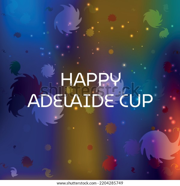 Adelaide Cup Design Suitable Greeting Card Stock Vector (Royalty Free ...