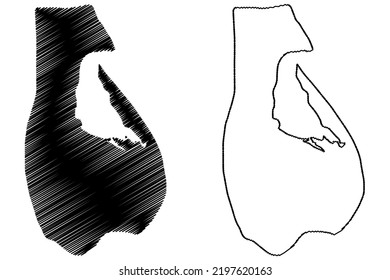 Adele Island Western Australia Commonwealth Australia Stock Vector ...